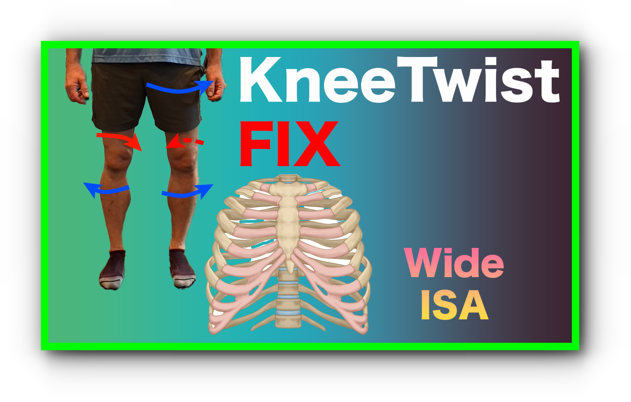 Have Knee Pain? Untwist It | Wide Infrasternal Angle Case – ZacCupples.com